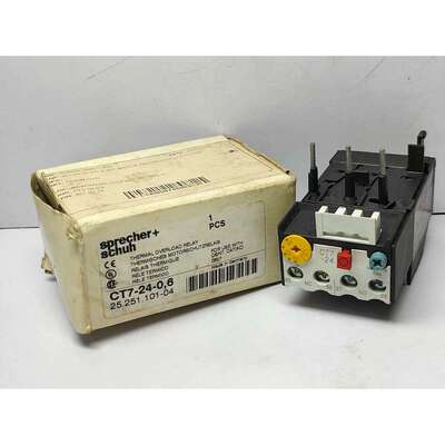 议价Sprecher Schuh 7-24-0.6 Relè di Sovraccarico Termico 7-