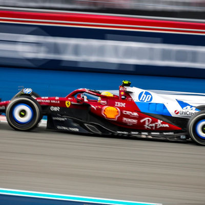 1:43 BBR法拉利SF-25勒克莱尔汉密尔顿迈阿密站F1特涂汽车模型