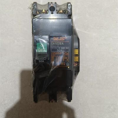 富士断路器SA102BA 2P 50A带辅助触头AUXILIARY SWITCH
