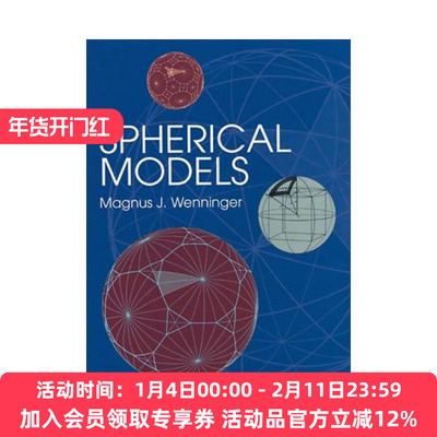 英文原版 Spherical Models Dover Books on Mathematics 球形模型 几何学 数学 Magnus J Wenninger 英文版 进口英语原版书籍
