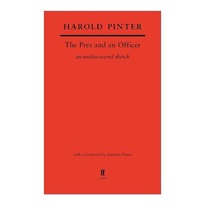 英文原版 The Pres and an Officer 总统与一名军官 哈罗德·品特短篇剧本 极简主义 黑色幽默 英文版 进口英语原版书籍