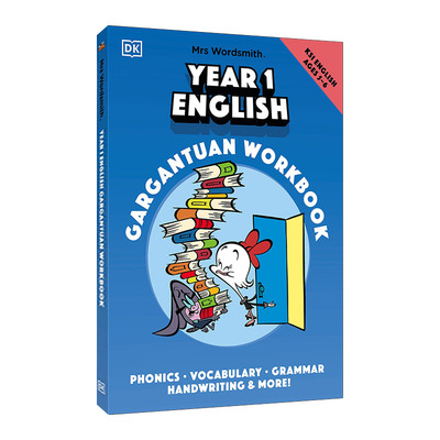 英文原版 Mrs Wordsmith Year 1 English Gargantuan Workbook Ages 5-6 沃德史密斯夫人英语练习册 一年级 英文版 进口英语原版书