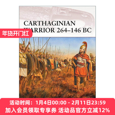 英文原版 Carthaginian Warrior 264–146 BC 迦太基战士 历史上的战士系列 英文版 进口英语原版书籍