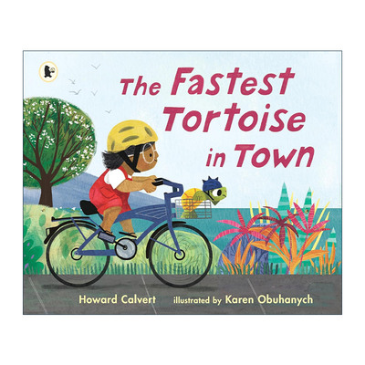 英文原版 The Fastest Tortoise in Town 不一样的龟兔赛跑 镇上跑得极快的乌龟 儿童品格培养绘本 英文版 进口英语原版书籍