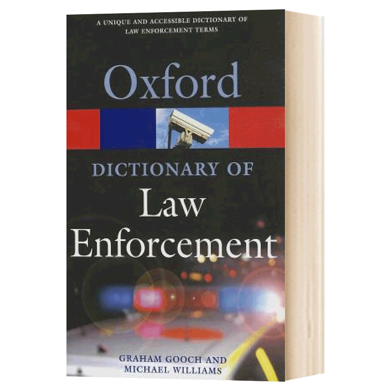 英文原版 A Dictionary of Law Enforcement  法律执行词典 英文版