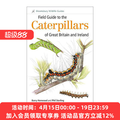 英文原版 Field Guide to the Caterpillars of Great Britain and Ireland 英国及爱尔兰毛虫类野外指南 英文版进口英语原版书籍
