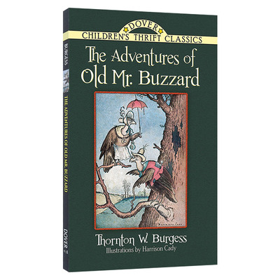 英文原版 The Adventures of Old Mr.Buzzard 桑顿 伯吉斯动物故事书 老秃鹰先生历险记 英文版 进口英语原版书籍