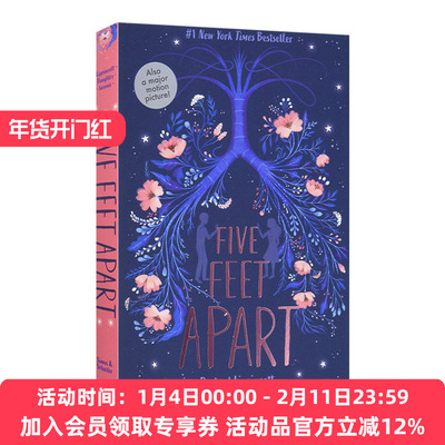 五尺天涯 英文原版小说 Five Feet Apart 平装 英文版 进口英语原版书籍