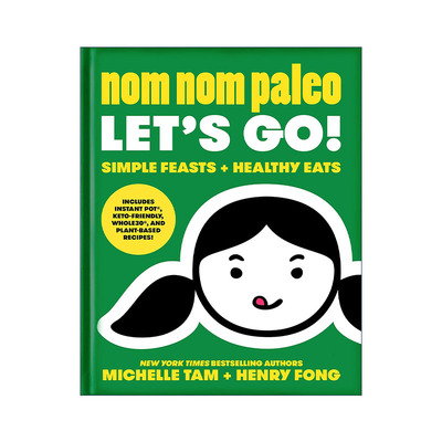 英文原版 Nom Nom Paleo 原始饮食法 精装食谱 英文版 进口英语原版书籍