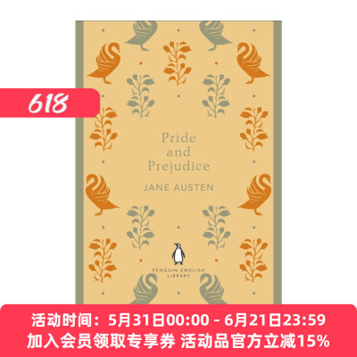 傲慢与偏见 英文原版 Pride and Prejudice 企鹅英语图书馆 Penguin English Library 英文版 进口英语原版书籍