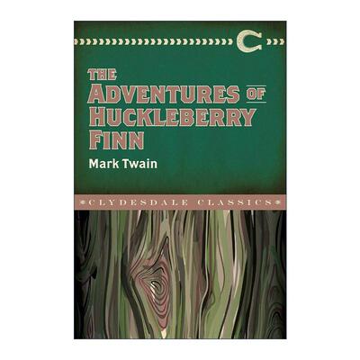 英文原版 The Adventures of Huckleberry Finn 哈克贝里费恩历险记 Clydesdale Classic 英文版 进口英语原版书籍