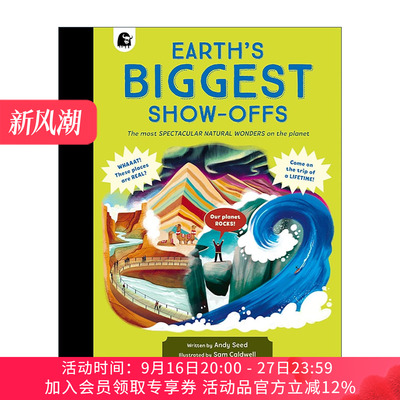 英文原版 Earth's BIGGEST Show-Offs 地球上壮观的自然奇观 儿童科普百科绘本精装 英文版 进口英语原版书籍