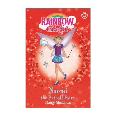 英文原版 Rainbow Magic Naomi The Netball Fairy 彩虹魔法仙子之运动仙女 投球仙女 儿童奇幻章节桥梁书英文版进口英语原版书籍