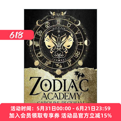 英文原版 The Awakening 十二宫学院系列 觉醒 双子 黑色奇幻浪漫小说 英文版 进口英语原版书籍