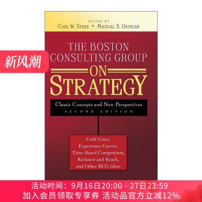 英文原版 The Boston Consulting Group On Strategy 波士顿战略观点 英文版 进口英语原版书籍