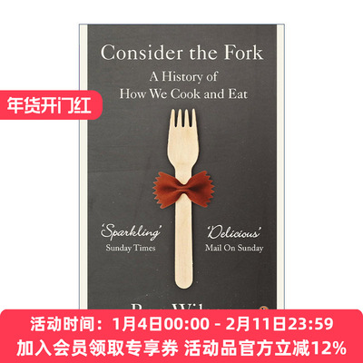 英文原版 Consider the Fork 想想叉子 一部关于我们如何做饭与吃饭的历史 美食作家比·威尔逊 英文版 进口英语原版书籍