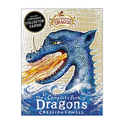 驯龙高手 不完整的龙之书 英文原版 How to Train Your Dragon Incomplete Book of Dragons 英文版 进口英语原版书籍