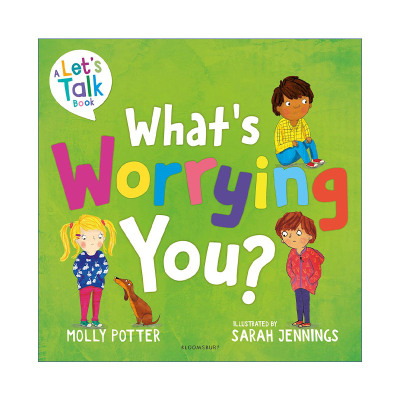 你在担心什么  英文原版 What's Worrying You 儿童情绪管理绘本 Molly Potter 英文版 进口英语原版书籍