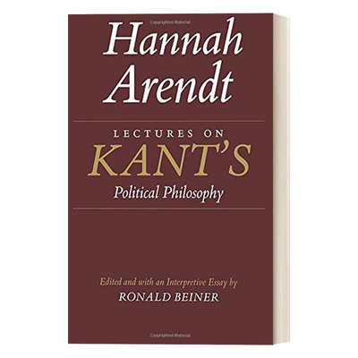 英文原版 Lectures on Kant's Political Philosophy 康德政治哲学讲稿 哲学 豆瓣推荐 Hannah Arendt 英文版 进口英语原版书籍