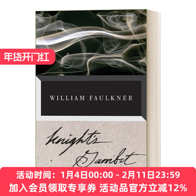 马弃兵 英文原版小说 Knight's Gambit 1949年诺贝尔文学奖得主William Faulkner威廉·福克纳 英文版 进口英语原版书籍