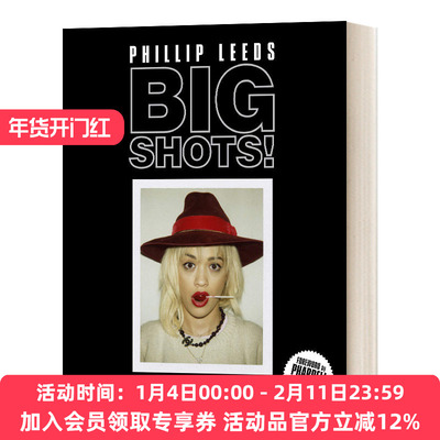 大人物 英文原版 Big Shots Polaroids from the World of Hip-Hop and Fashion 来自嘻哈和时尚界的宝丽来照片 精装 英文版原版书