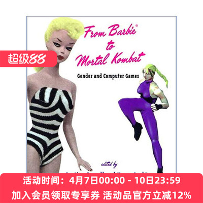 从芭比娃娃到真人快打  英文原版 From Barbie to Mortal Kombat The MIT Press 性别与电脑游戏 游戏设计开发 女性市场