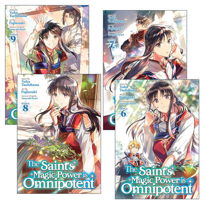 英文原版 The Saint's Magic Power is Omnipotent 圣女魔力无所不能系列6-9册 同名动漫奇幻漫画 橘由华 英文版 进口英语原版书籍