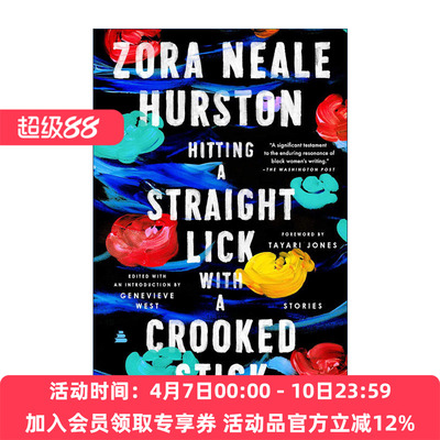 英文原版 Hitting a Straight Lick with a Crooked Stick 非裔美国人民间故事集 赫斯顿Hurston 英文版 进口英语原版书籍