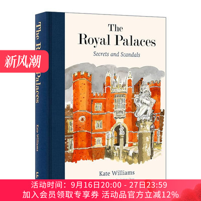 英文原版 The Royal Palaces Secrets and Scandals 皇家宫殿精装 秘密与丑闻 英国人文历史 Kate Williams 进口英语原版书籍