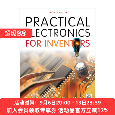 英文原版 Practical Electronics for Inventors 实用电子元器件与电路基础 第4版 电子设计宝典 英文版 进口英语原版书籍