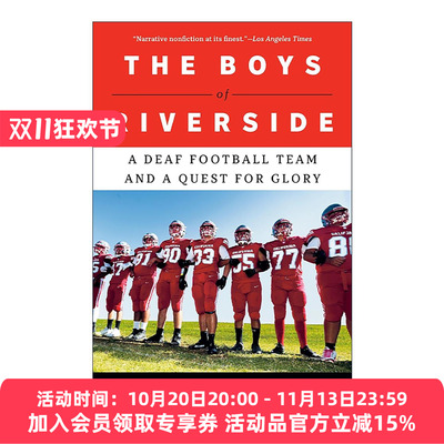 英文原版 The Boys of Riverside 河滨男孩 聋人橄榄球队和对荣耀的追求 Thomas Fuller 英文版 进口英语原版书籍