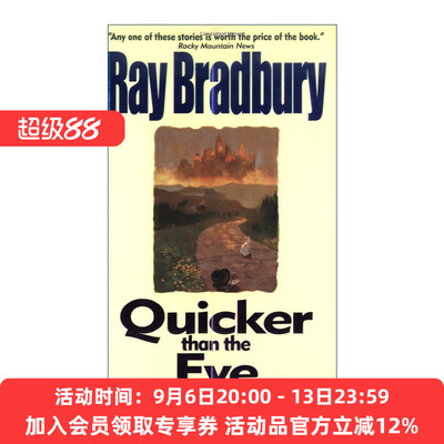 英文原版 Quicker Than the Eye 温柔的谋杀 雷布拉德伯里 英文版 进口英语原版书籍