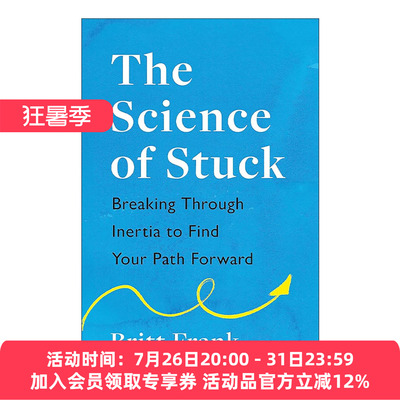 英文原版 The Science of Stuck 卡住的艺术 布里特·弗兰克 Britt Frank 英文版 进口英语原版书籍
