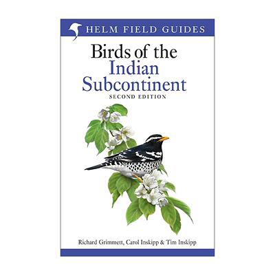 英文原版 Field Guide to Birds of the Indian Subcontinent 印度次大陆鸟类野外指南 英文版 进口英语原版书籍