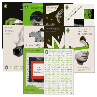 英文原版 Penguin Modern Classics – Crime & Espionage 企鹅犯罪经典系列10册 俄罗斯之爱 夜班经理 英文版 进口英语原版书籍