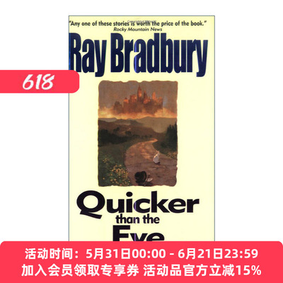 英文原版 Quicker Than the Eye 温柔的谋杀 雷布拉德伯里 英文版 进口英语原版书籍