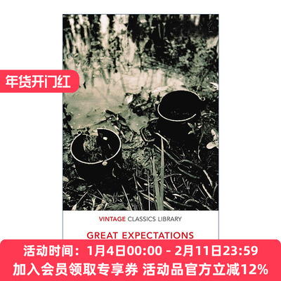 英文原版 Great Expectations 远大前程 Vintage经典图书馆系列 英文版 进口英语原版书籍