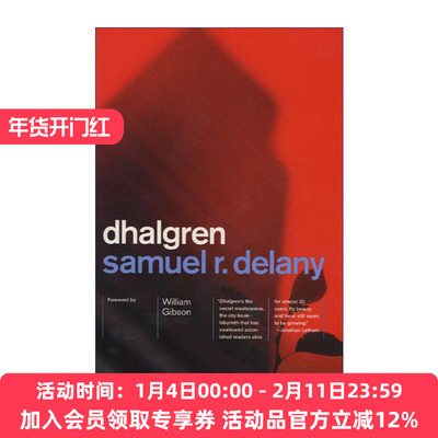 英文原版 Dhalgren 代尔格林 星云奖得主Samuel R. Delany 英文版 进口英语原版书籍