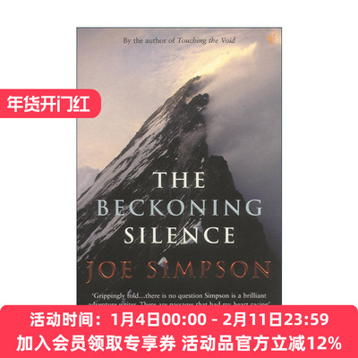 英文原版 The Beckoning Silence 寂静的召唤 户外登山冒险家乔·辛普森 触及巅峰作者 英文版 进口英语原版书籍