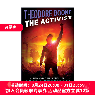 西奥律师事务所4 英文原版 Theodore Boone 04 the Activist 黄口罩的逆袭 John Grisham约翰·格里森姆 英文版 进口英语原版书籍