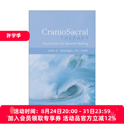 英文原版 CranioSacral Therapy 颅骶疗法 自然愈合的试金石 健康治疗 John E. Upledger 英文版 进口英语原版书籍