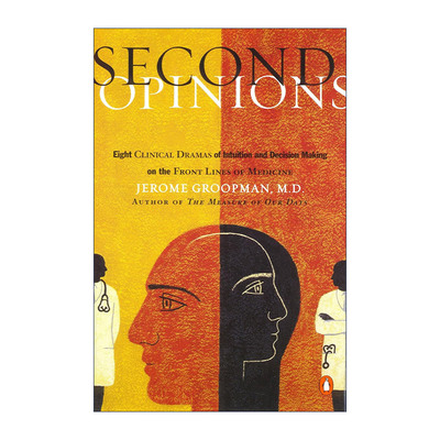 第二意见  英文原版 Second Opinions 八部医学一线的临床决策剧 传记 Jerome Groopman 英文版 进口英语原版书籍