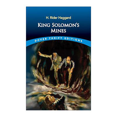 英文原版 King Solomon's Mines 所罗门王的宝藏 亨利?赖德?哈格德 Dover Thrift Editions 英文版 进口英语原版书籍
