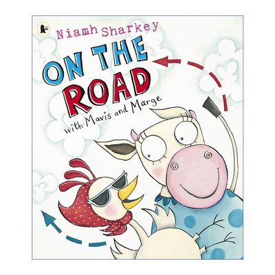 英文原版绘本 On the Road with Mavis and Marge 与梅维斯和玛吉在路上 儿童绘本 英文版 进口英语原版书籍
