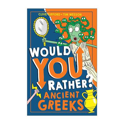 英文原版 Would You Rather Ancient Greeks 你怎么选 古希腊时代知识科普 7-10岁儿童插画趣味历史科普书 英文版进口英语原版书籍