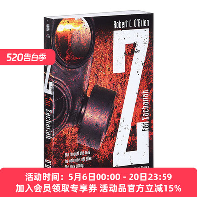 末日寂境 英文原版小说 Z For Zachariah 英文版 进口英语原版书籍