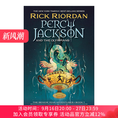 英文原版 Percy Jackson and the Olympians The Chalice of the Gods 波西杰克逊与奥林匹斯6 诸神之杯 英文版 进口英语原版书籍
