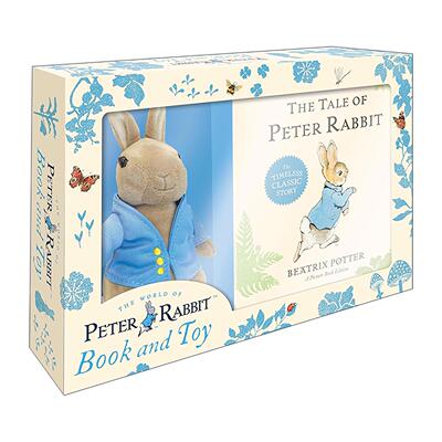 英文原版 Peter Rabbit Book and Toy Gift Set 彼得兔的故事 精装绘本及玩偶套装 英文版 进口英语原版书籍