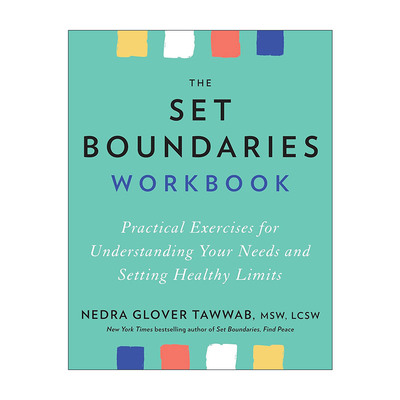 英文原版 The Set Boundaries Workbook 设置界限练习册 健康人际关系实践 Nedra Glover Tawwab 英文版 进口英语原版书籍