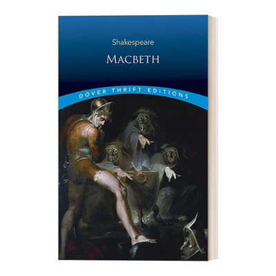 麦克白 英文原版 Macbeth 莎士比亚 Dover Thrift Editions 英文版 进口英语原版书籍